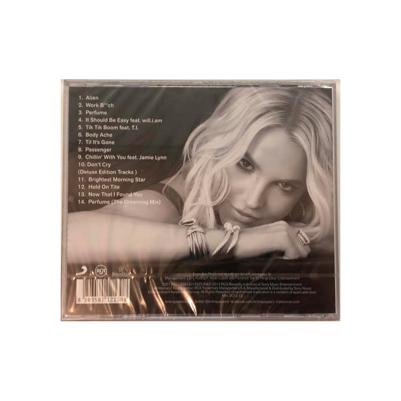 "Britney Jean" Deluxe Edition CD (Korea)