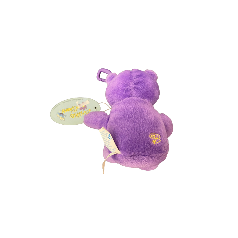 Purple teddy bear keychain (2000)