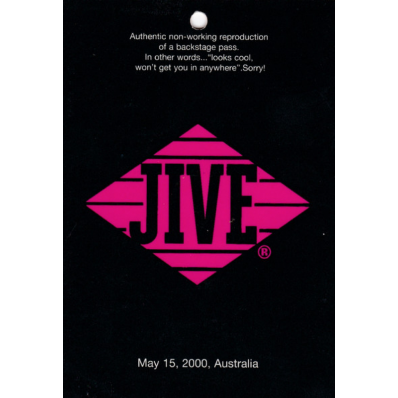 "Oops!... I did it again" CD + VIP All Access pass (Australia)