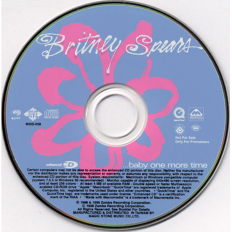 Coffret CD + CDrom "...Baby One More Time" (Taïwan)